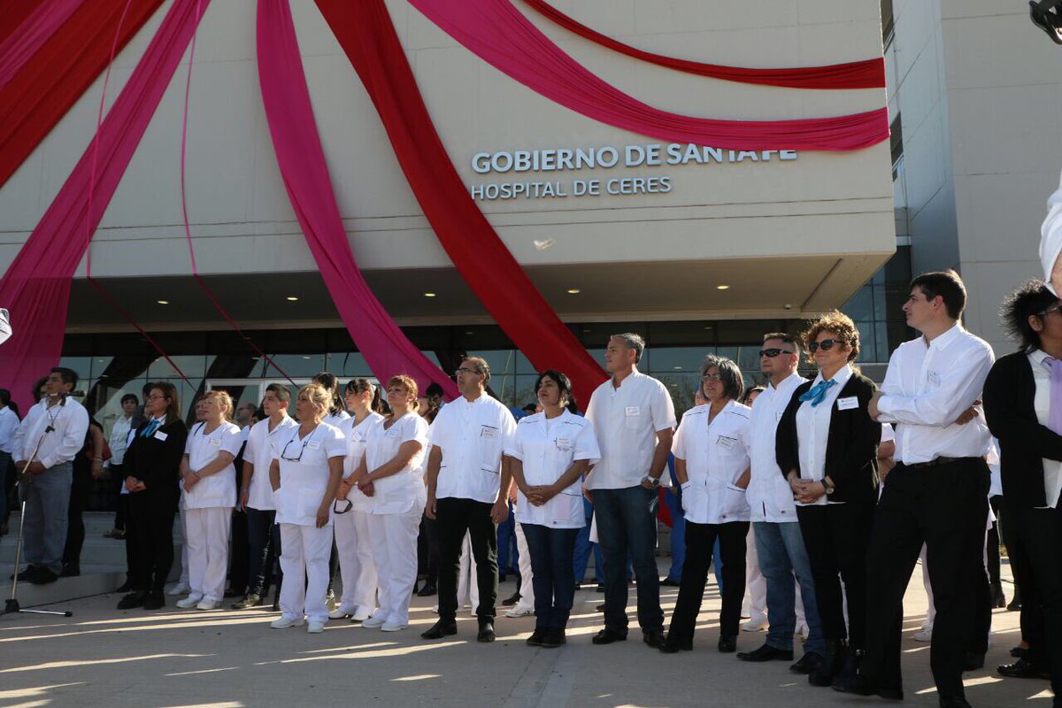 Inauguraron el hospital de Ceres, uno de los más modernos de América ...